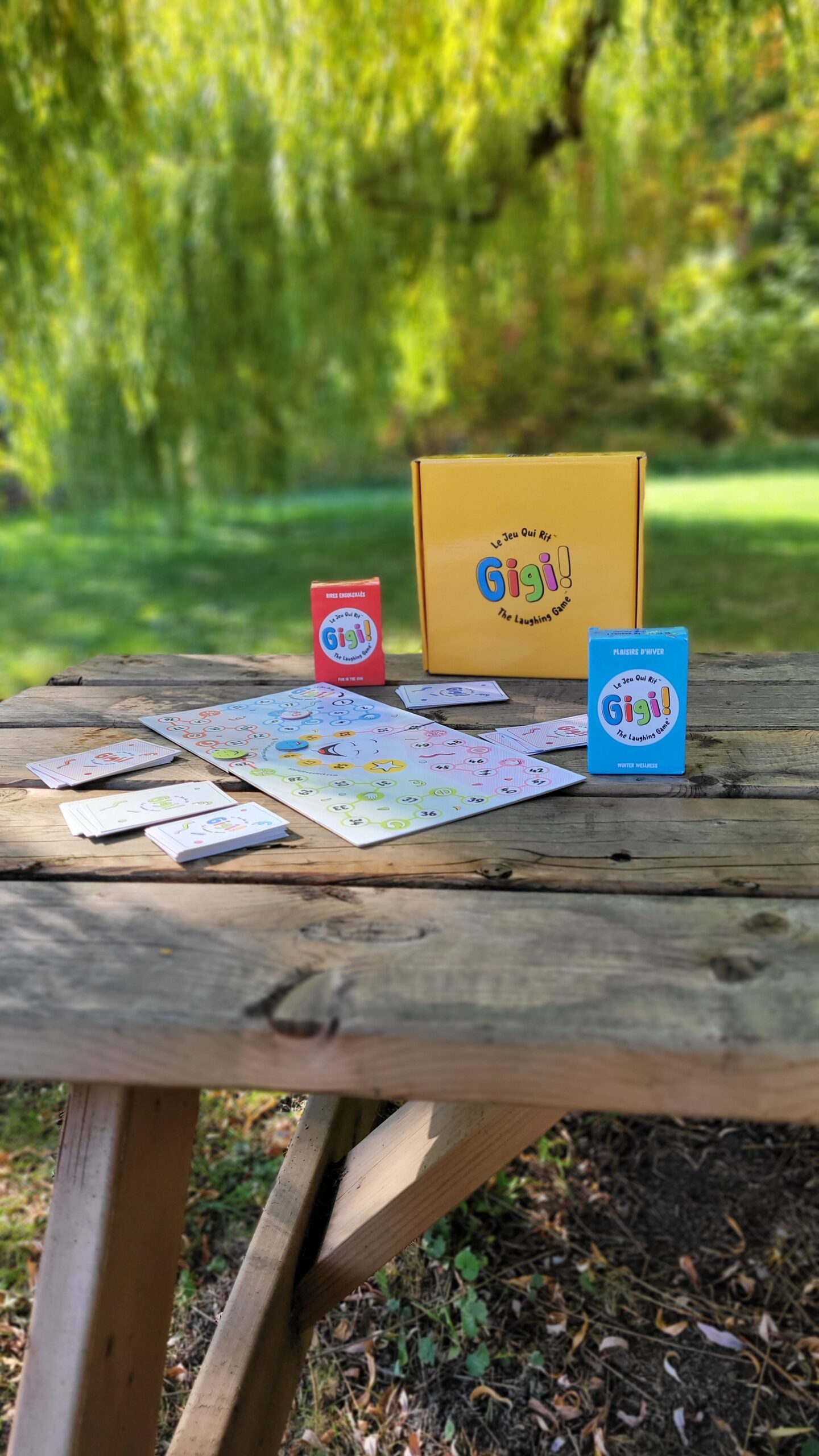 Gigi! The Laughing Game - Board games about laughter